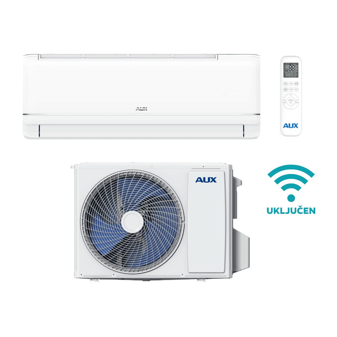 AUX Q-Neo 3.5 kW - ARI-12QDH/ARO-12QDH | Klima Tesar